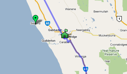 Maps - Moore River Holidays